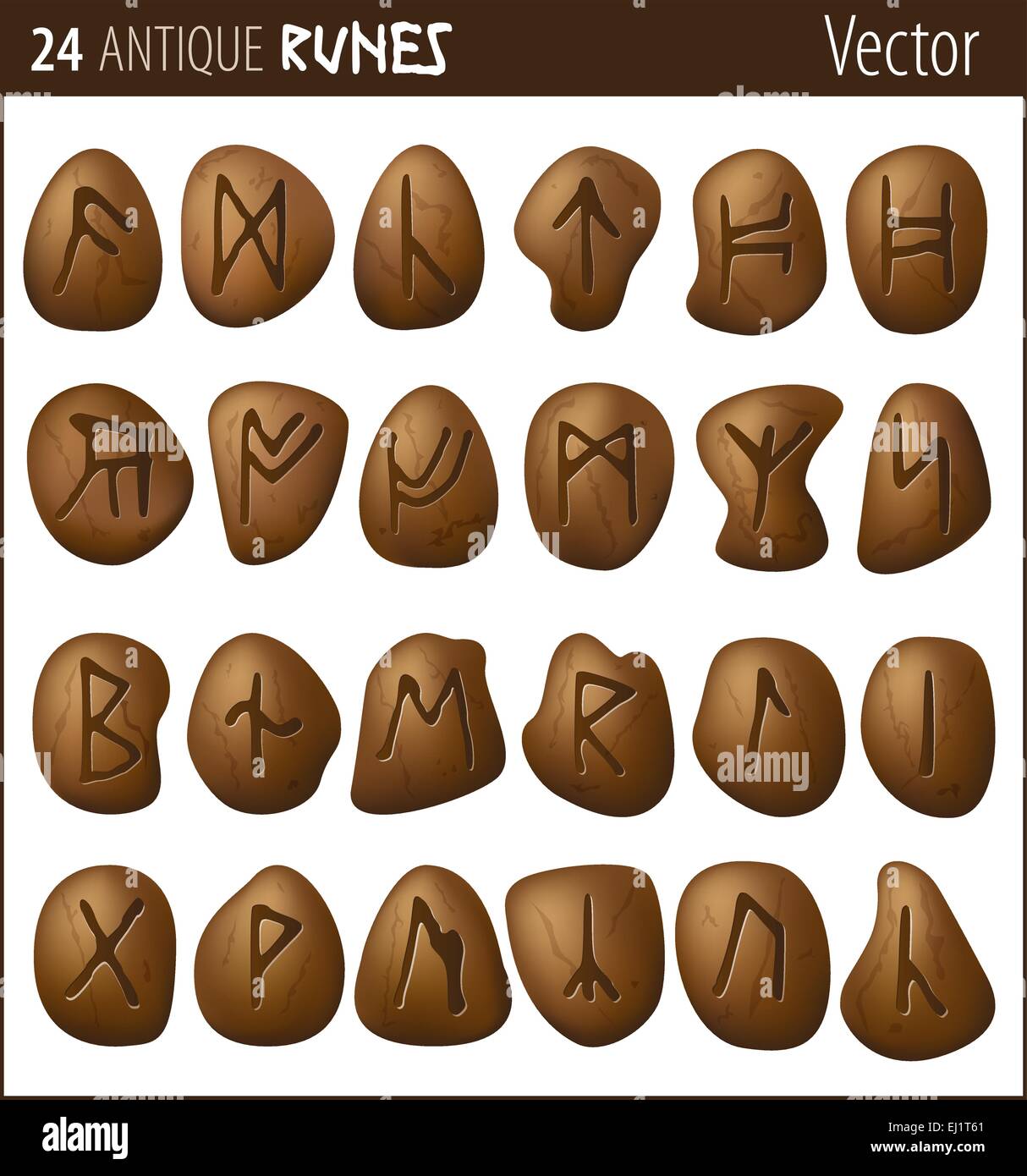 Rune vector vectors hi-res stock photography and images - Alamy