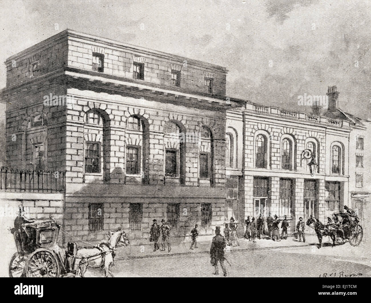 Newgate prison hi-res stock photography and images - Alamy