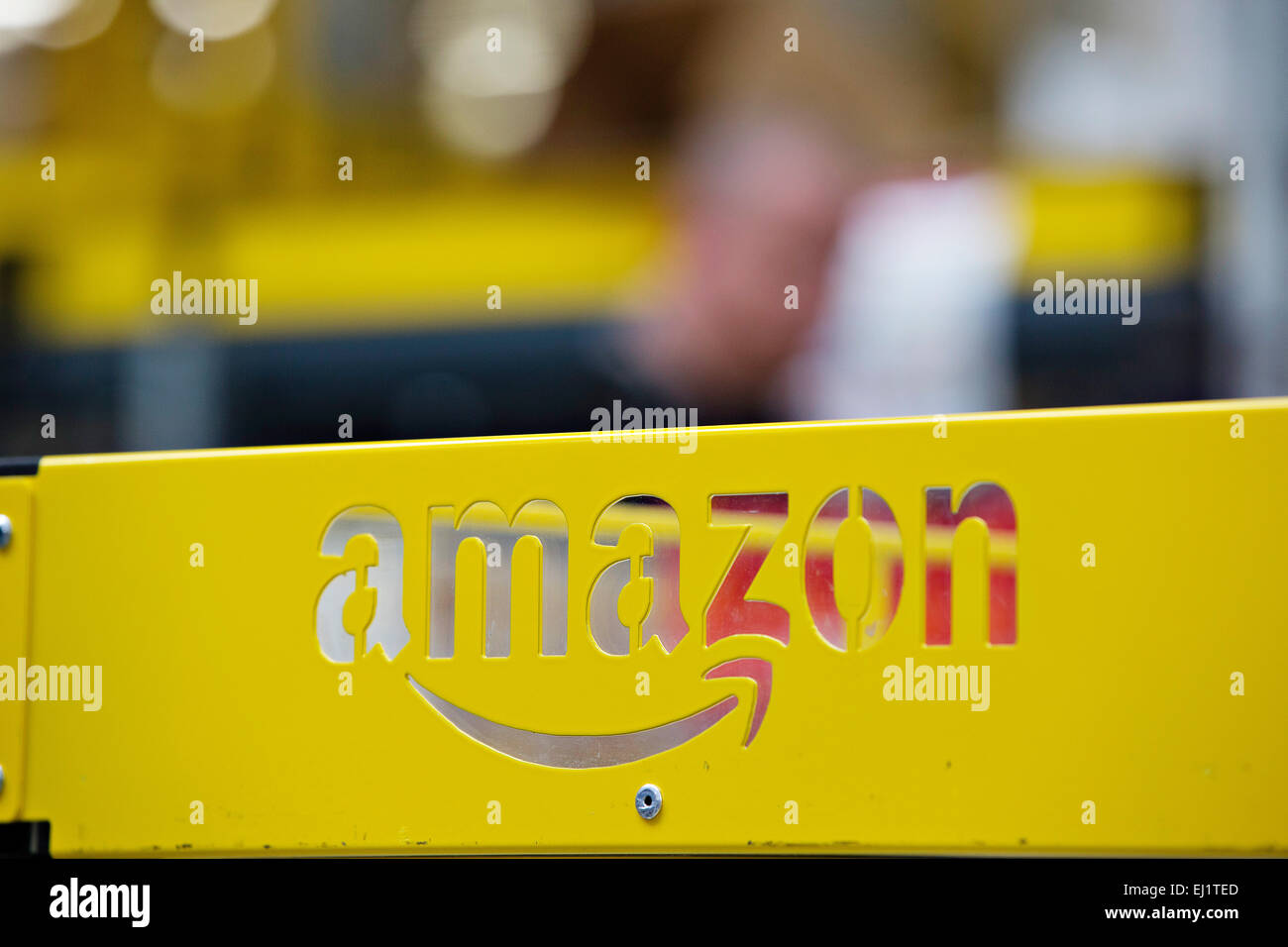 Distribution center of Amazon Poland WRO2 Stock Photo - Alamy