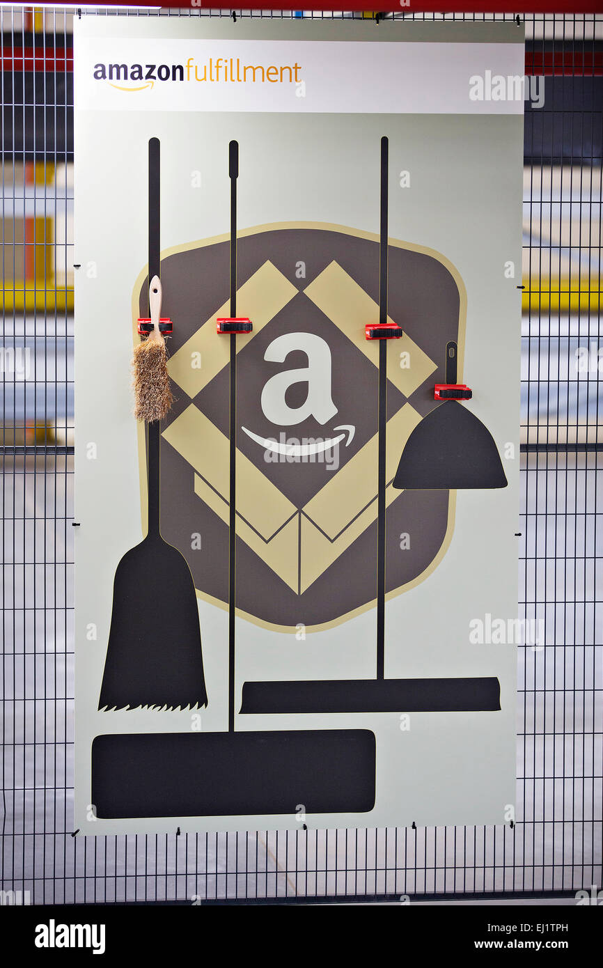 Distribution center of Amazon Poland WRO2 Stock Photo - Alamy