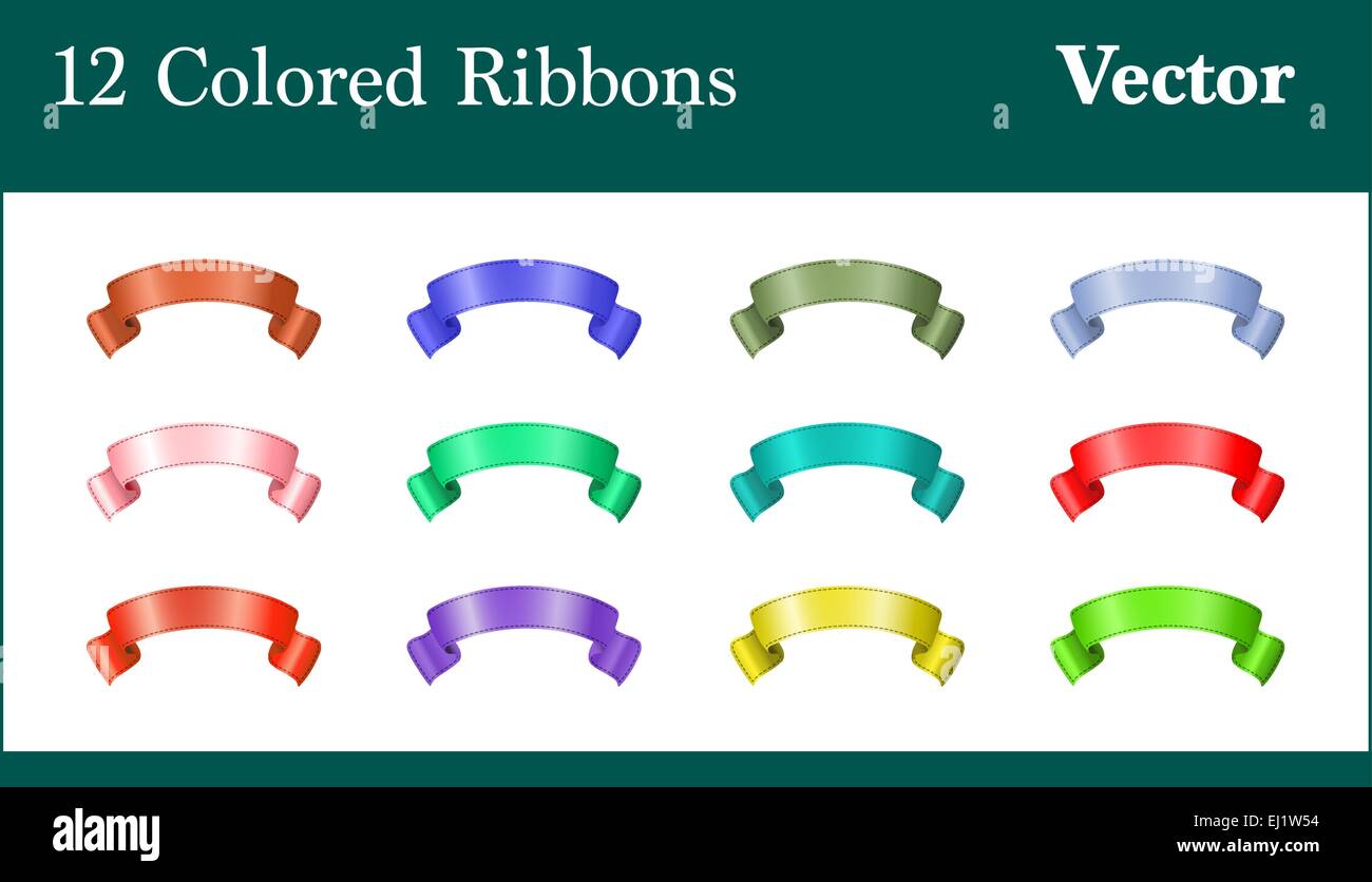 A set of twelve colorful classical banners Stock Vector Image & Art - Alamy