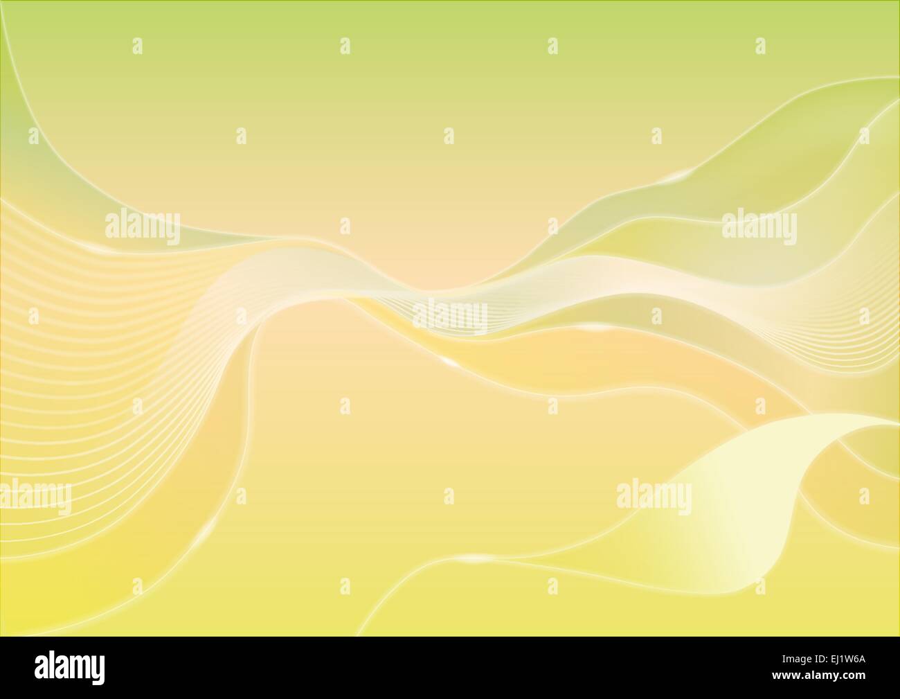 A vectorial background of soft and light green waves Stock Vector Image ...