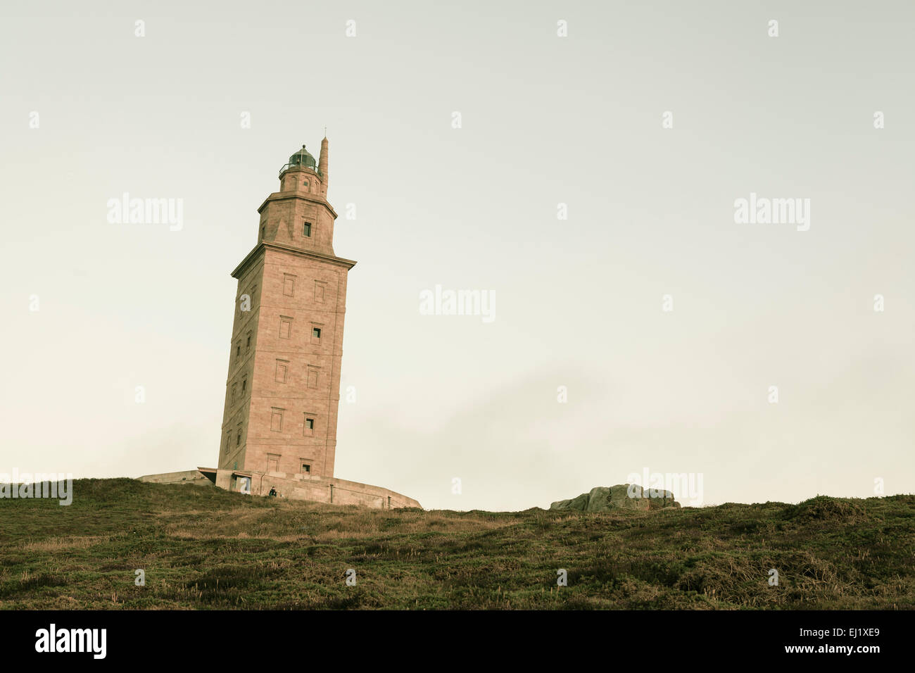 Tower of Hercules. The oldest Roman lighthouse still used as a ...