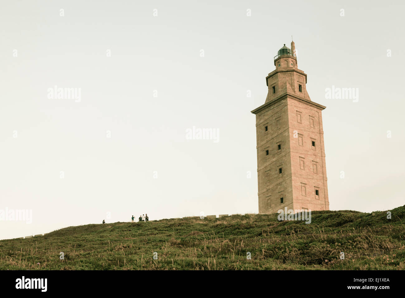 Tower of Hercules. The oldest Roman lighthouse still used as a ...