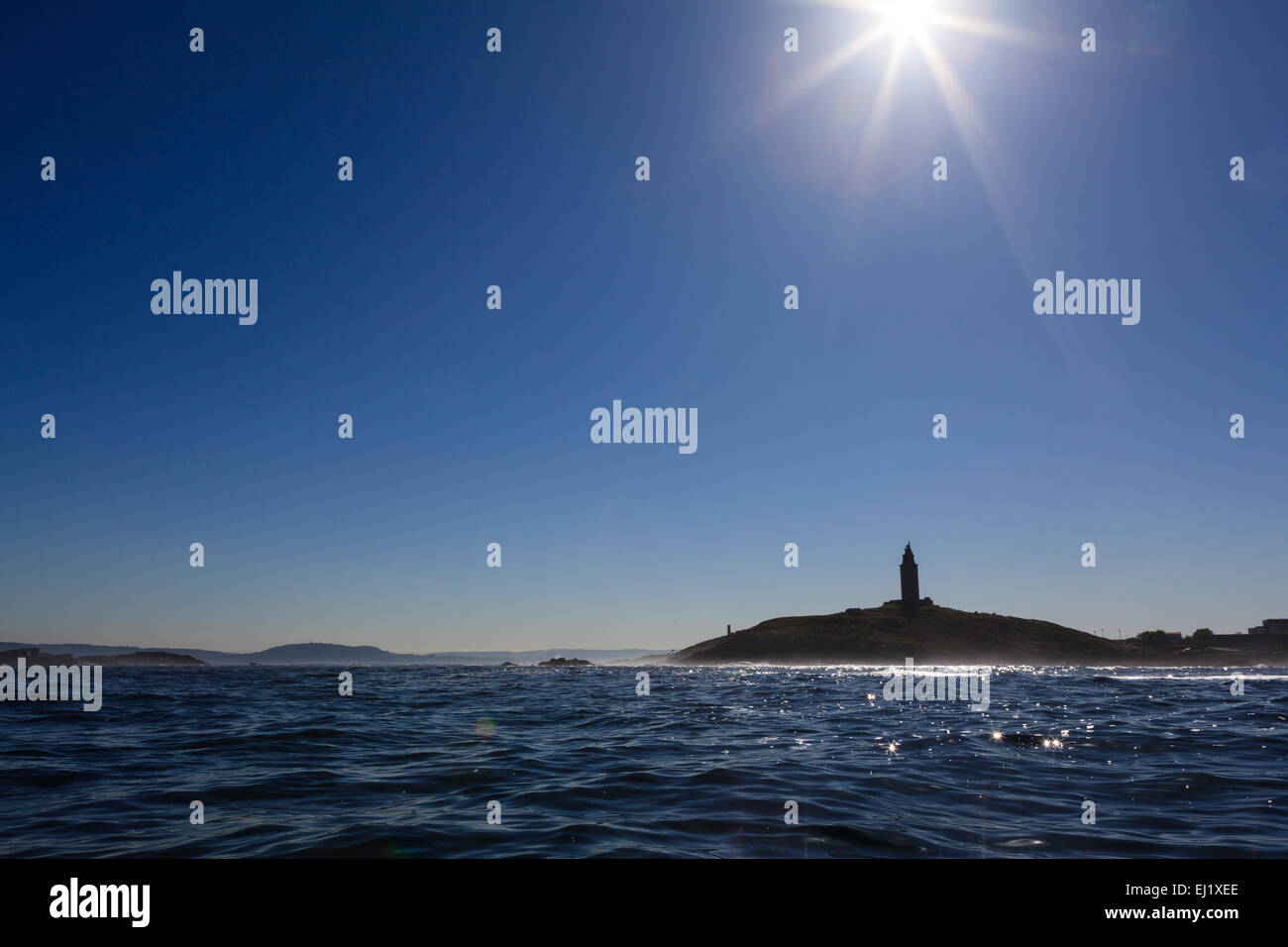 Tower of Hercules. The oldest Roman lighthouse still used as a ...