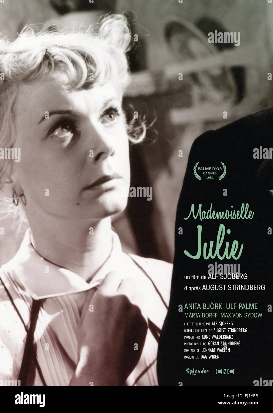Miss Julie Fröken Julie Year : 1951 Sweden Director : Alf Sjöberg Anita ...
