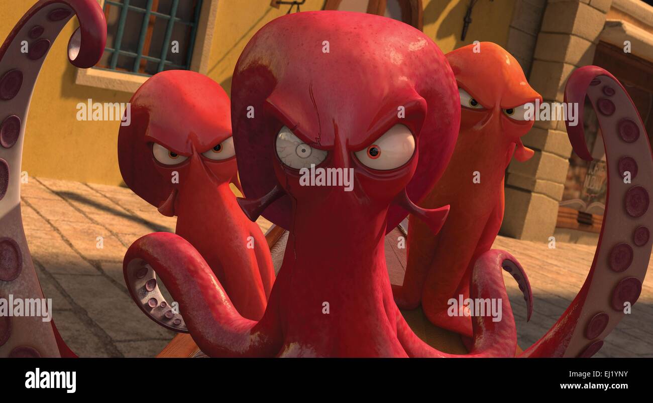 Angry Octopus Cartoon