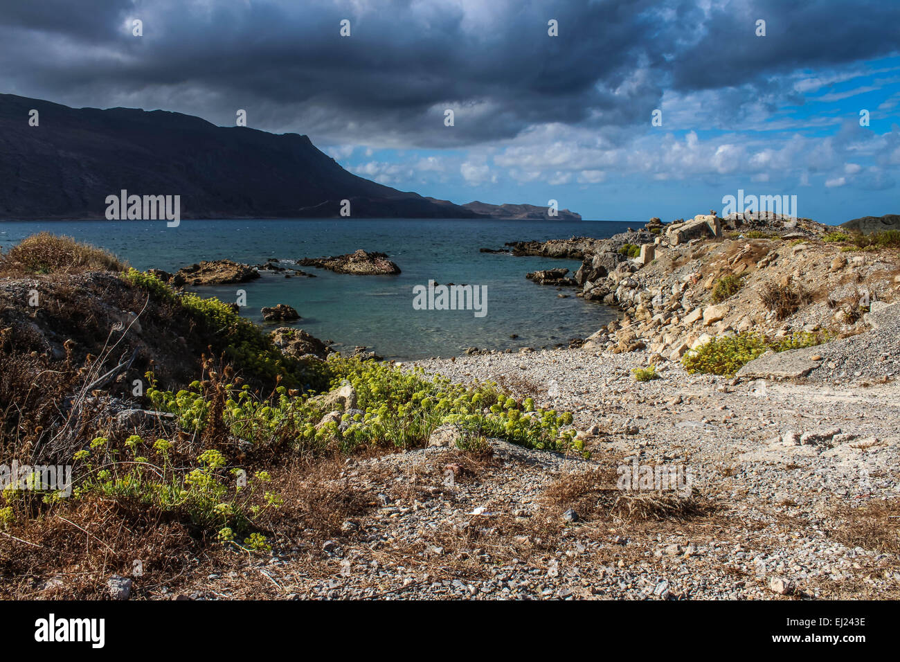 Exotic beaches - Crete, Greece Stock Photo - Alamy