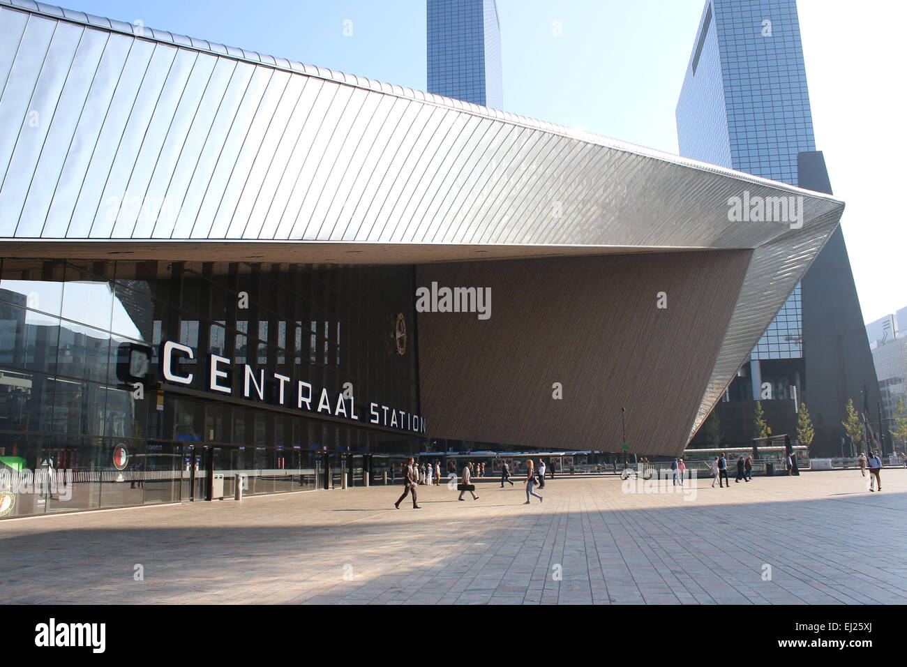 Rotterdam Centraal railway station, Rotterdam, The Netherlands Stock ...