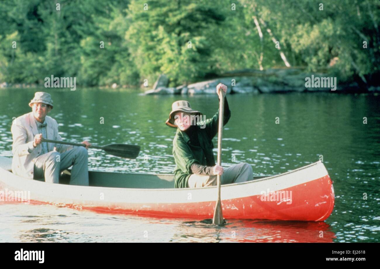 On Golden Pond Année : 1981 USA Réalisateur: Mark Rydell Katharine Hepburn, Henry Fonda Stock ...