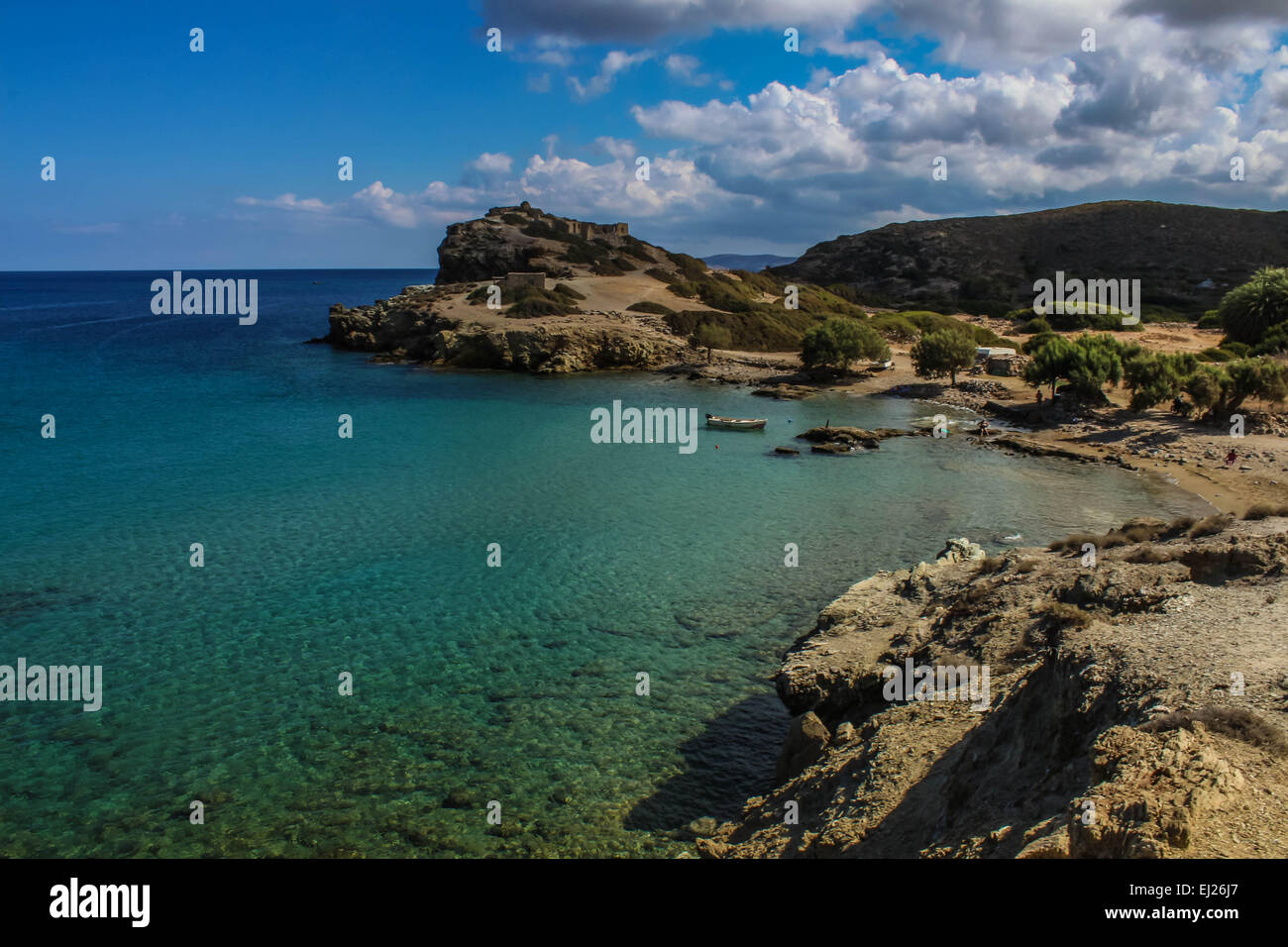Exotic beaches - Itanos, Crete, Greece Stock Photo - Alamy