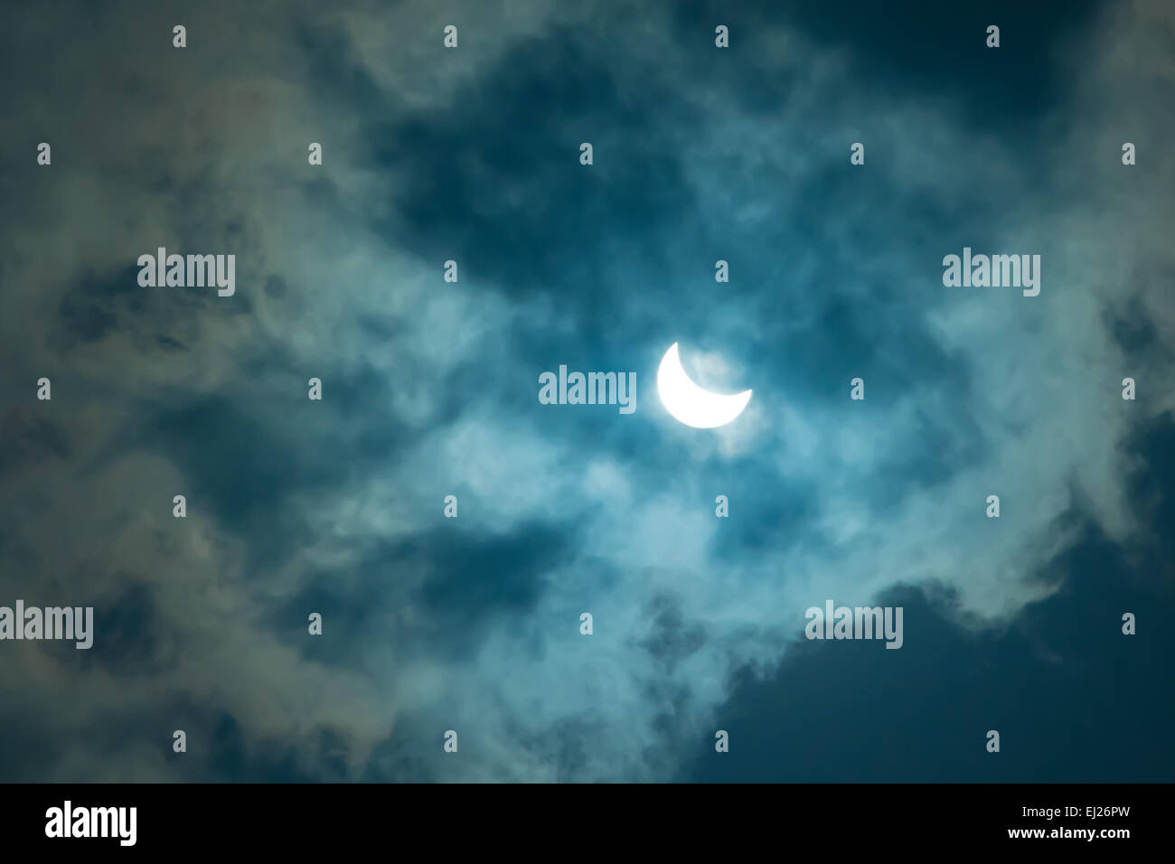 Ukraine lviv partial solar eclipse hi-res stock photography and images ...