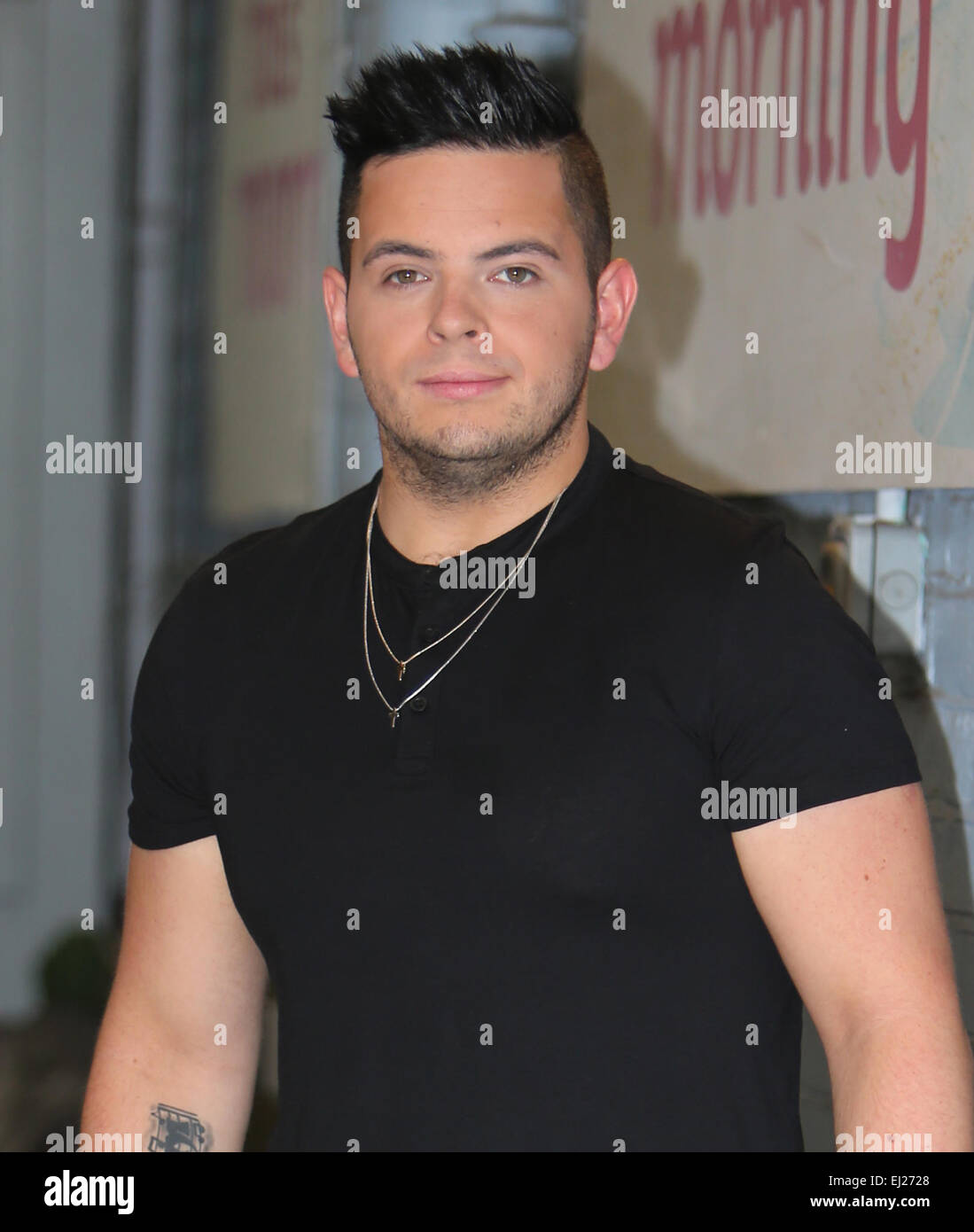 X Factor contestant Paul Akister outside the ITV studios Featuring ...