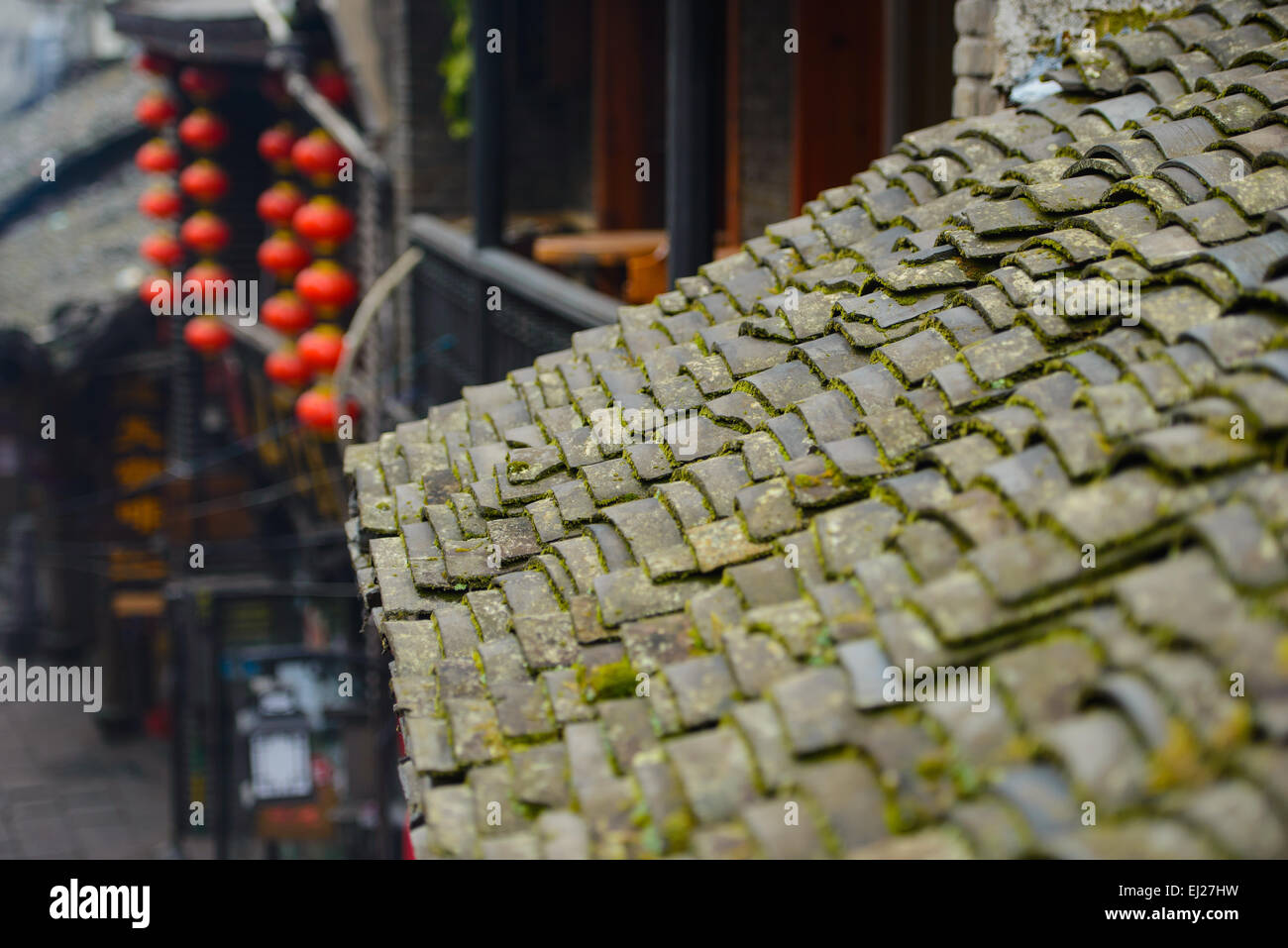 Chinese roof tile hi-res stock photography and images - Alamy