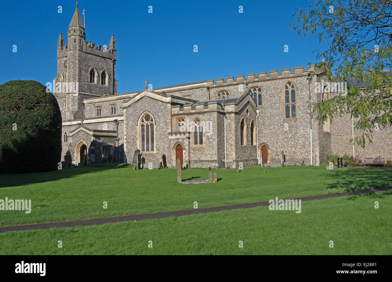 Old Amersham, Buckinghamshire, St Mary Church, High Street, England ...