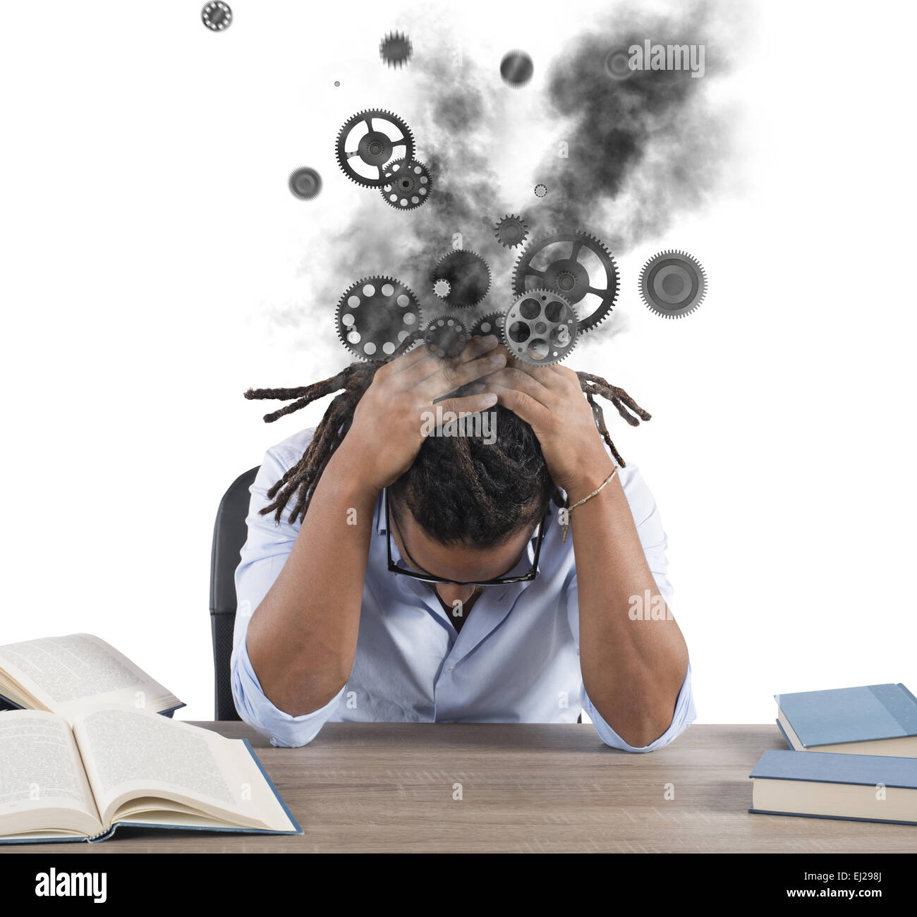 Broken desk hi-res stock photography and images - Alamy