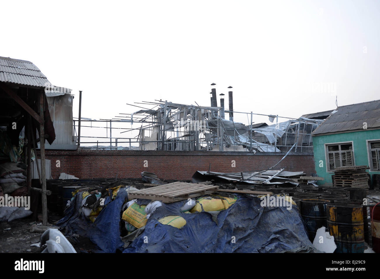 Dashiqiao. 20th Mar, 2015. Photo taken on March 20, 2015 shows the ...