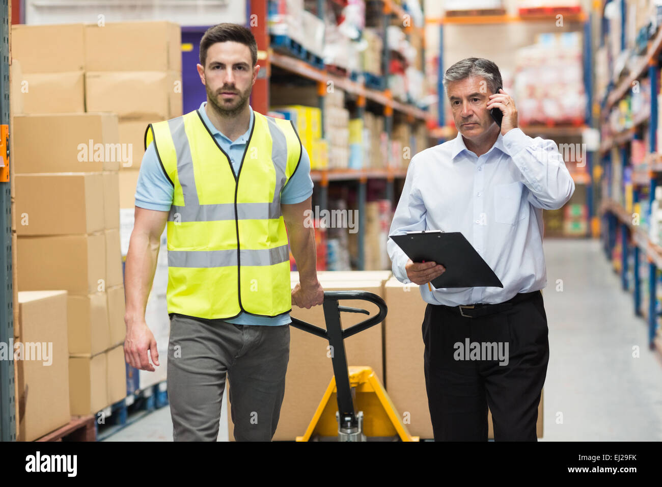 Business man walking into factory hi-res stock photography and images ...