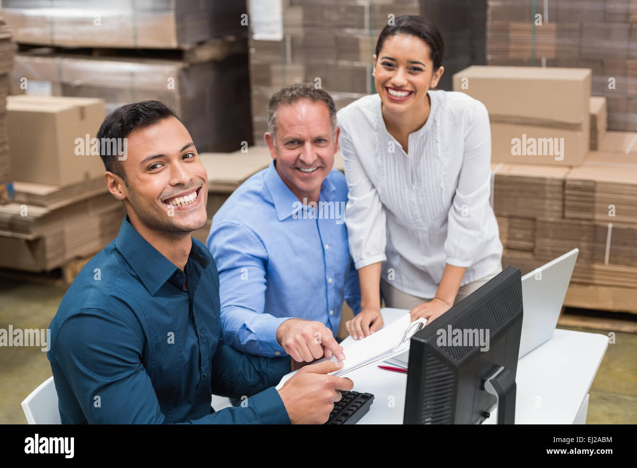 Sitting looking at camera smiling holding transportation hi-res stock photography and images - Alamy