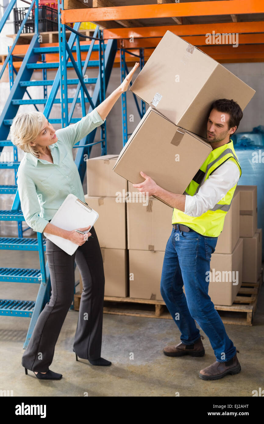 Heavy manual worker hi-res stock photography and images - Alamy