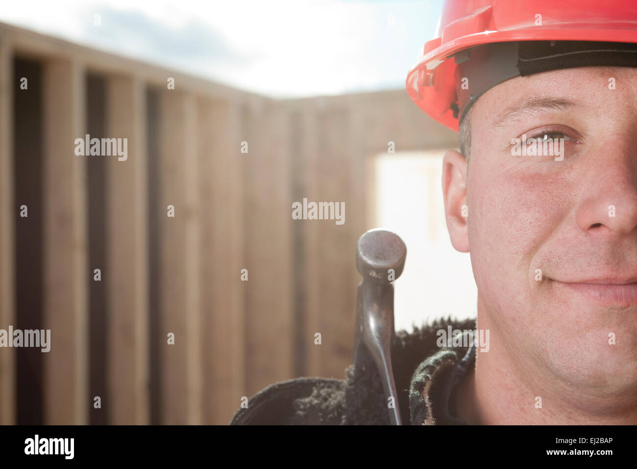 A construction men working outside Stock Photo - Alamy