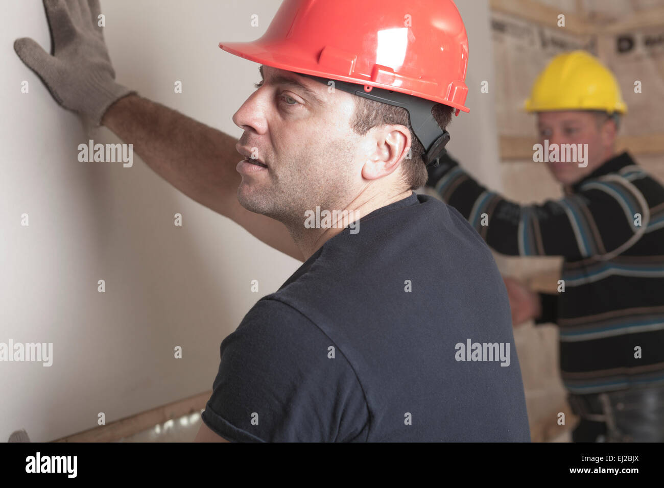 A construction men working Stock Photo - Alamy
