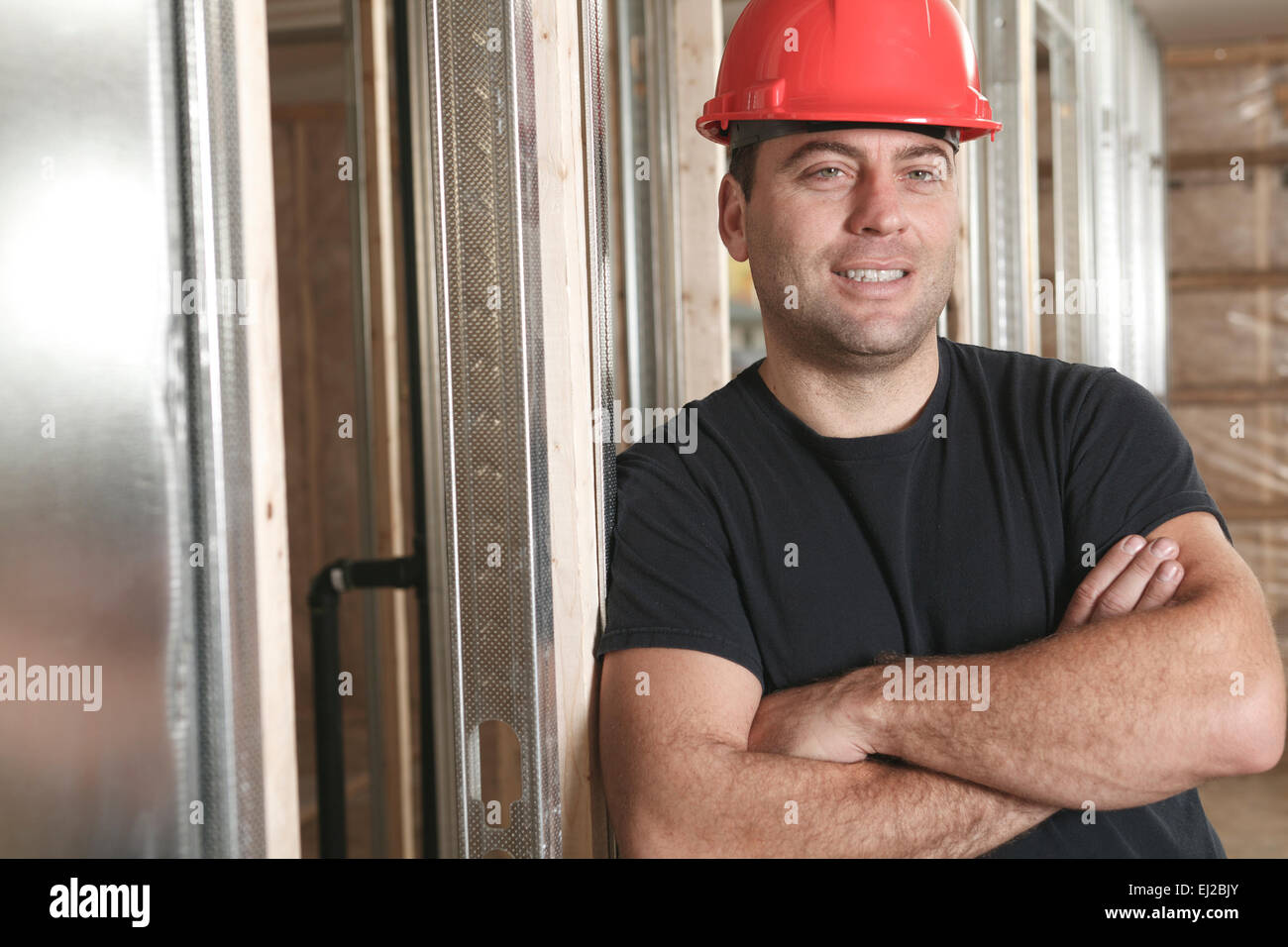 A construction men working Stock Photo - Alamy