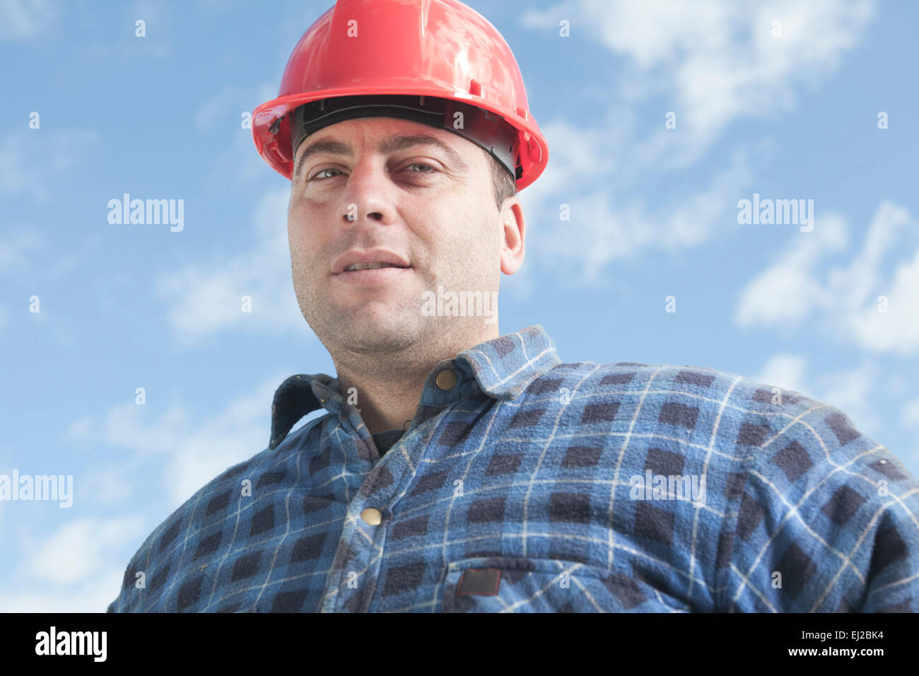 A construction men working outside Stock Photo - Alamy