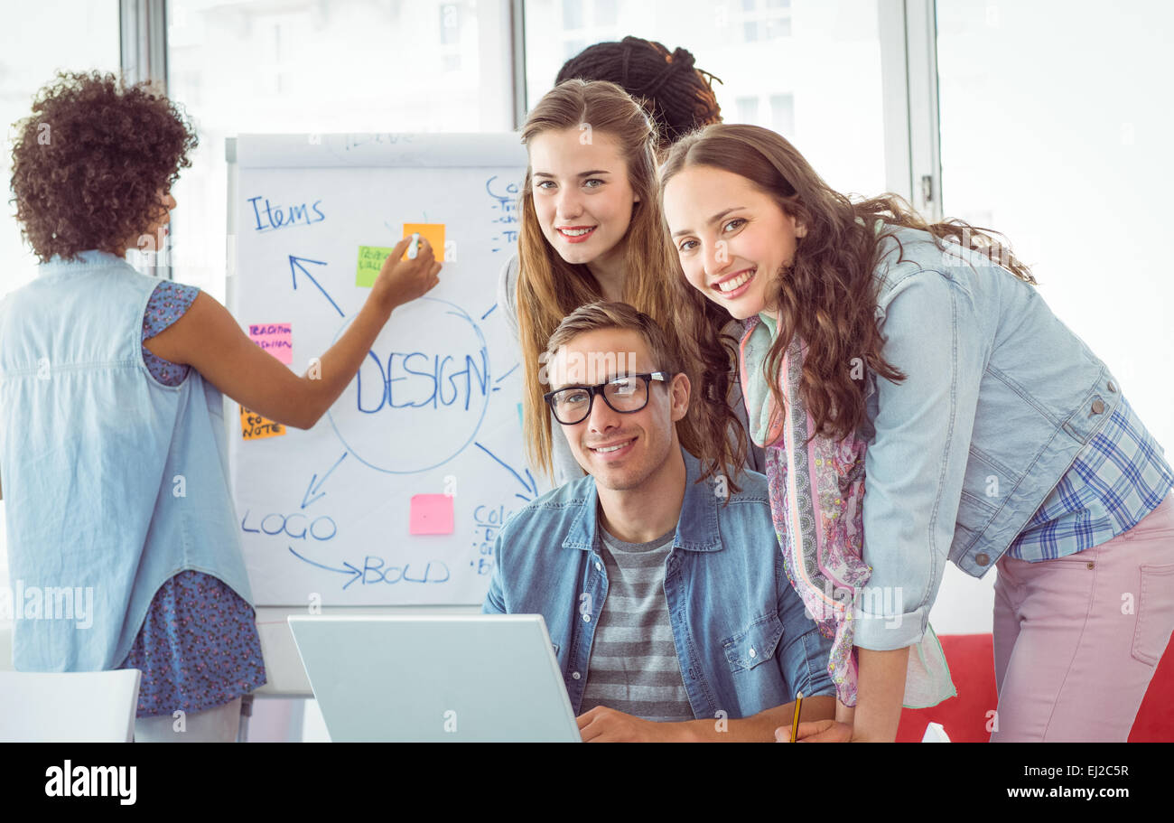 Students team presentation hi-res stock photography and images - Alamy