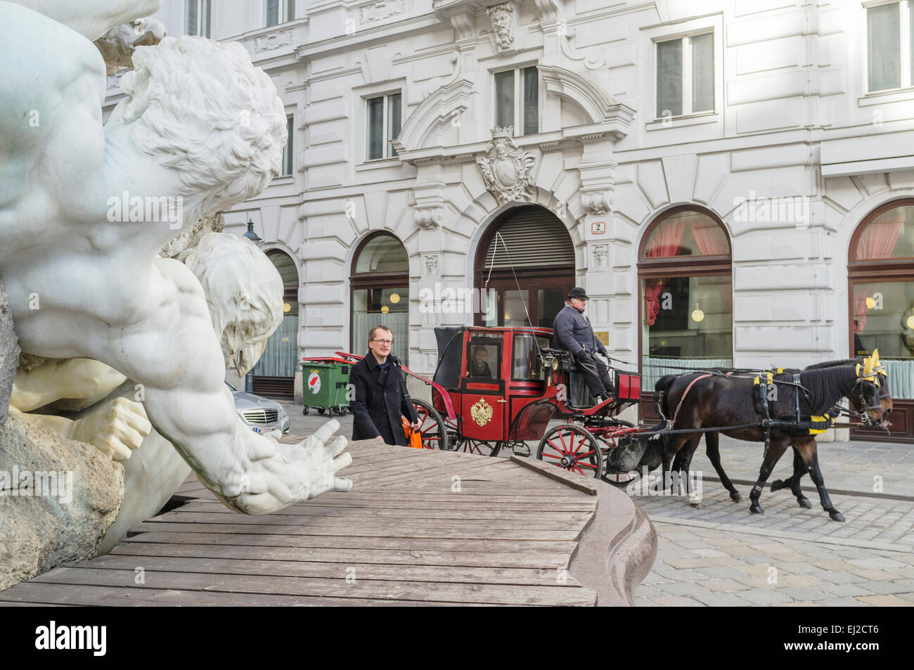 Michaelerplatz statue hi-res stock photography and images - Alamy