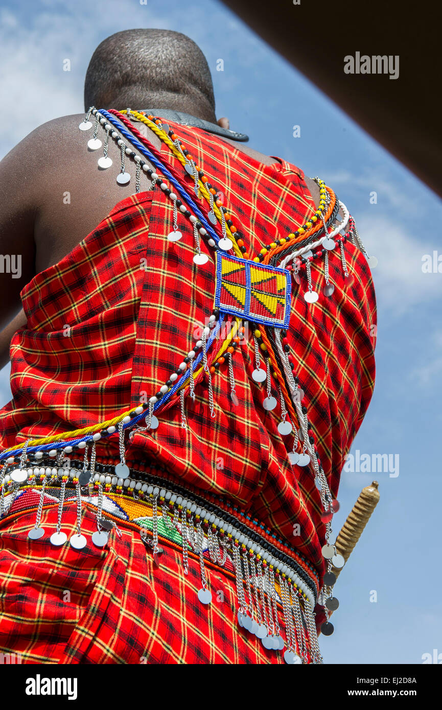 classical Outfit Massai,traditional clothes Stock Photo - Alamy