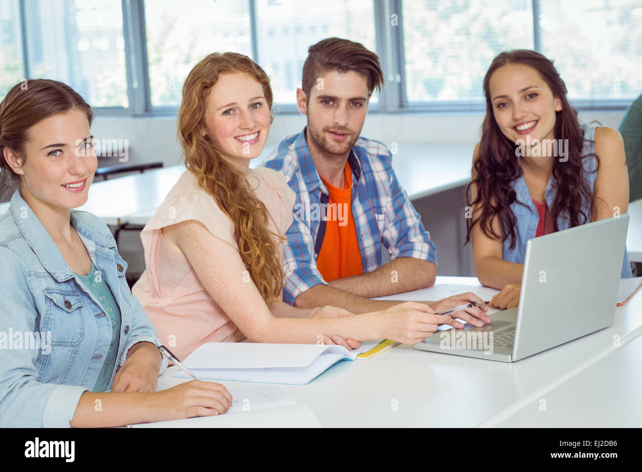 Fashion students looking at camera Stock Photo - Alamy