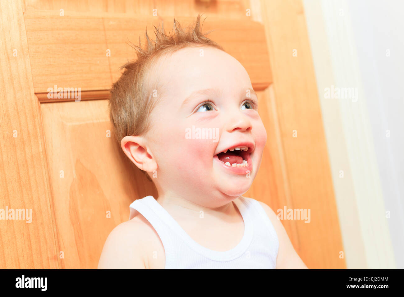 Happy 2 years old baby boy. Kid is smiling, grinning Stock Photo - Alamy