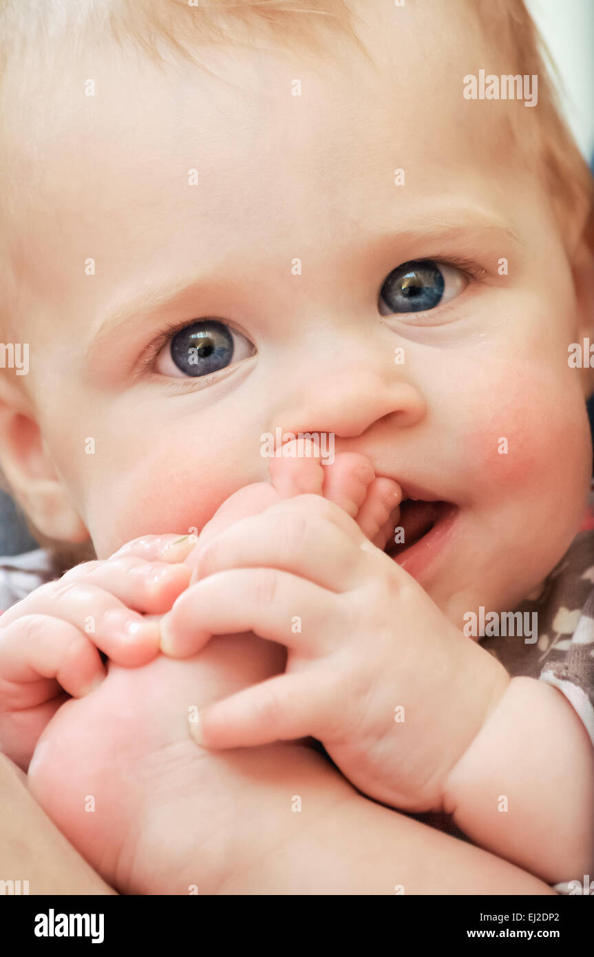 This is portrait of little baby Stock Photo - Alamy