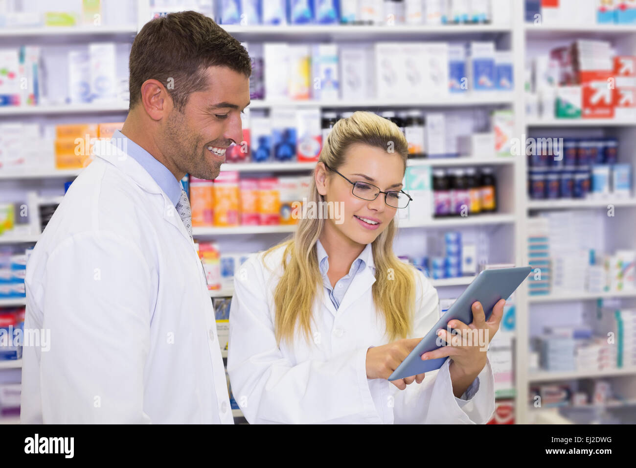 Pharmacy team hi-res stock photography and images - Alamy