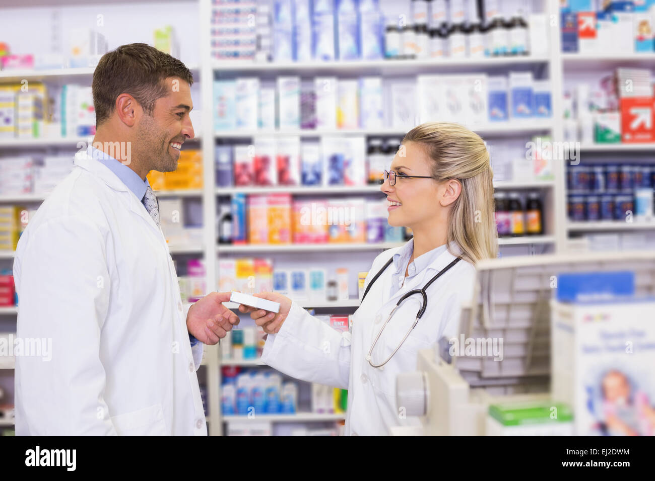 Pharmacy team hi-res stock photography and images - Alamy