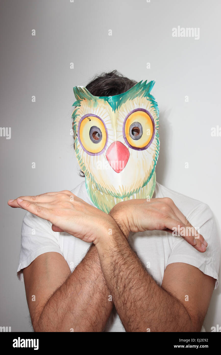 Owl mask hi-res stock photography and images - Alamy