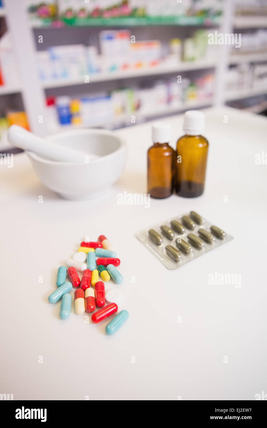 Preparing medicines hi-res stock photography and images - Alamy