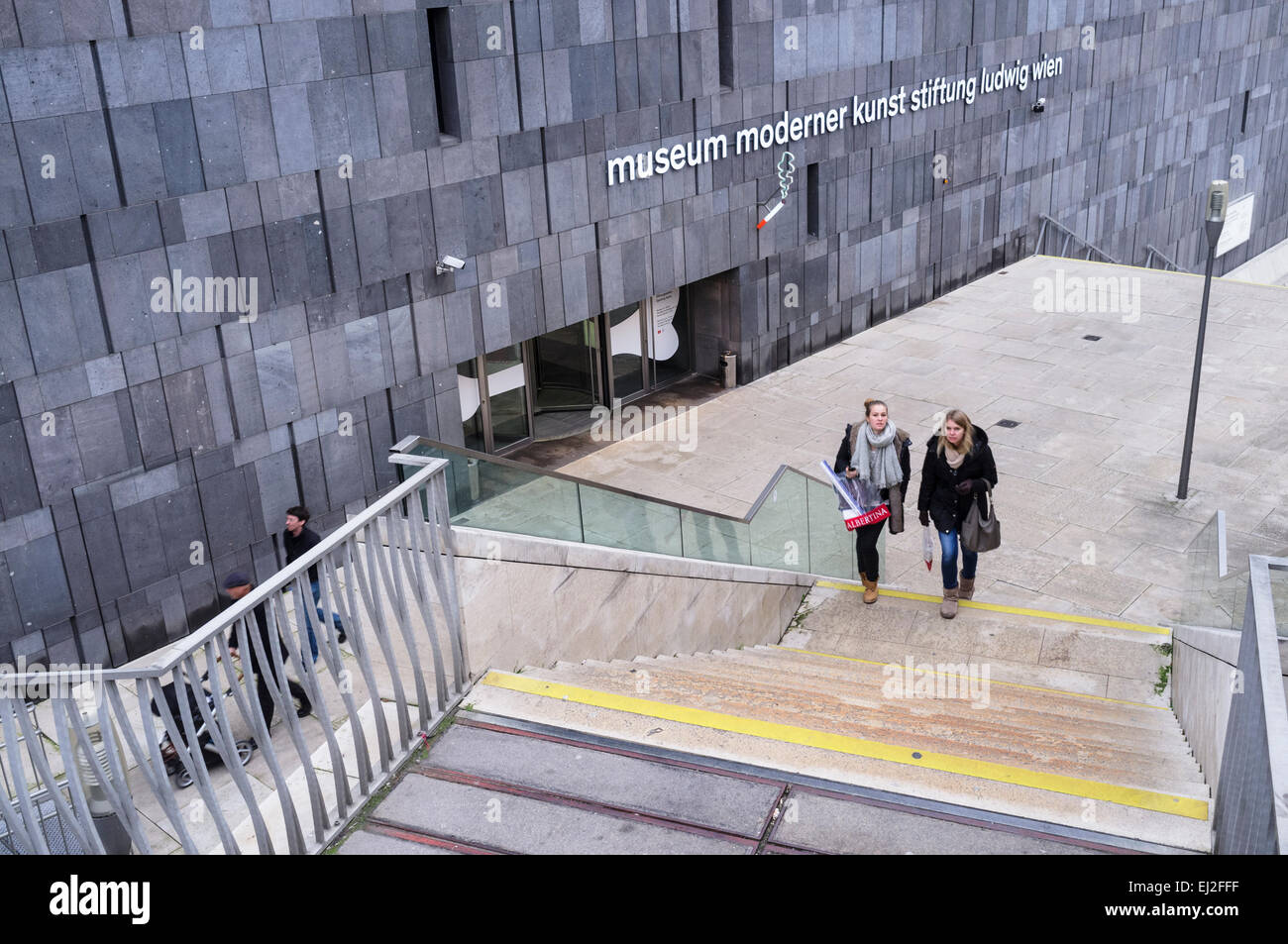 Mumok Museum of Modern Art, Vienna, Austria Stock Photo - Alamy