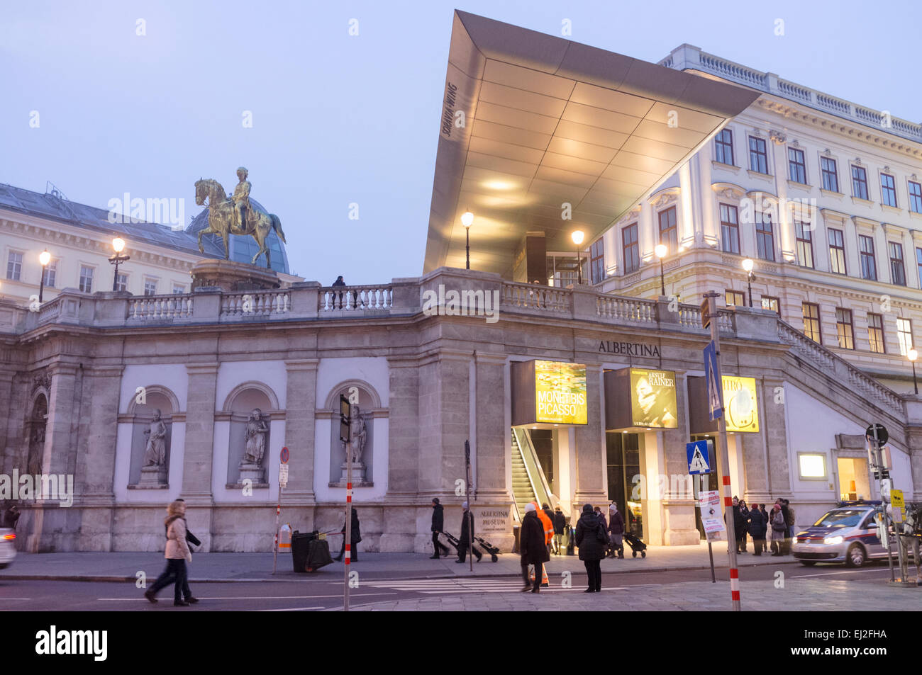 Albertina museum vienna hi-res stock photography and images - Alamy