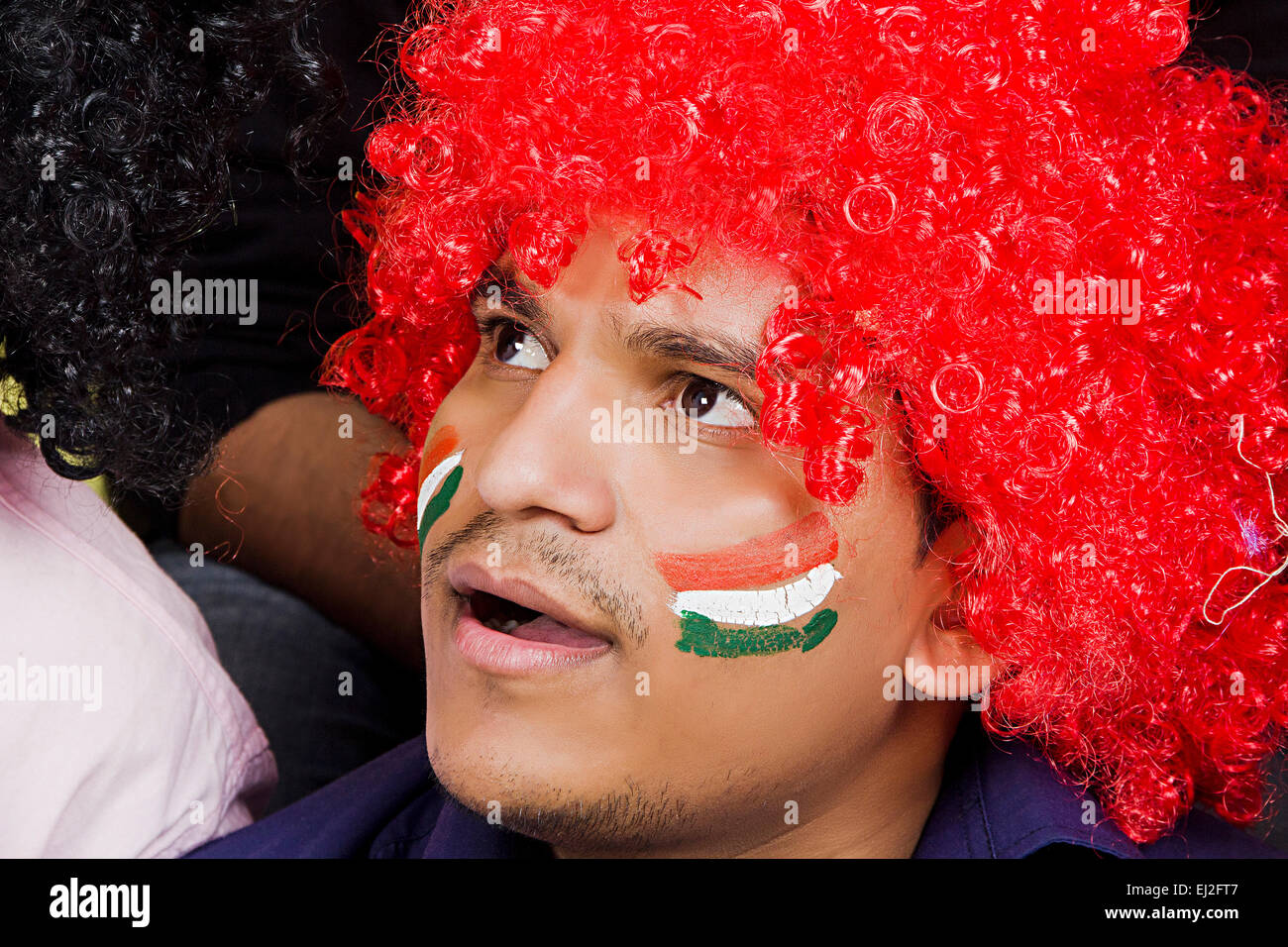 indian Cricket Spectators Group Crowds Stock Photo - Alamy