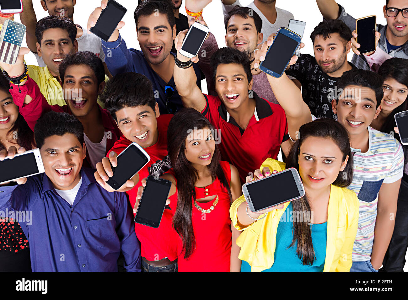 Indian college friends group crowds 20 25 years hi-res stock photography and images - Alamy
