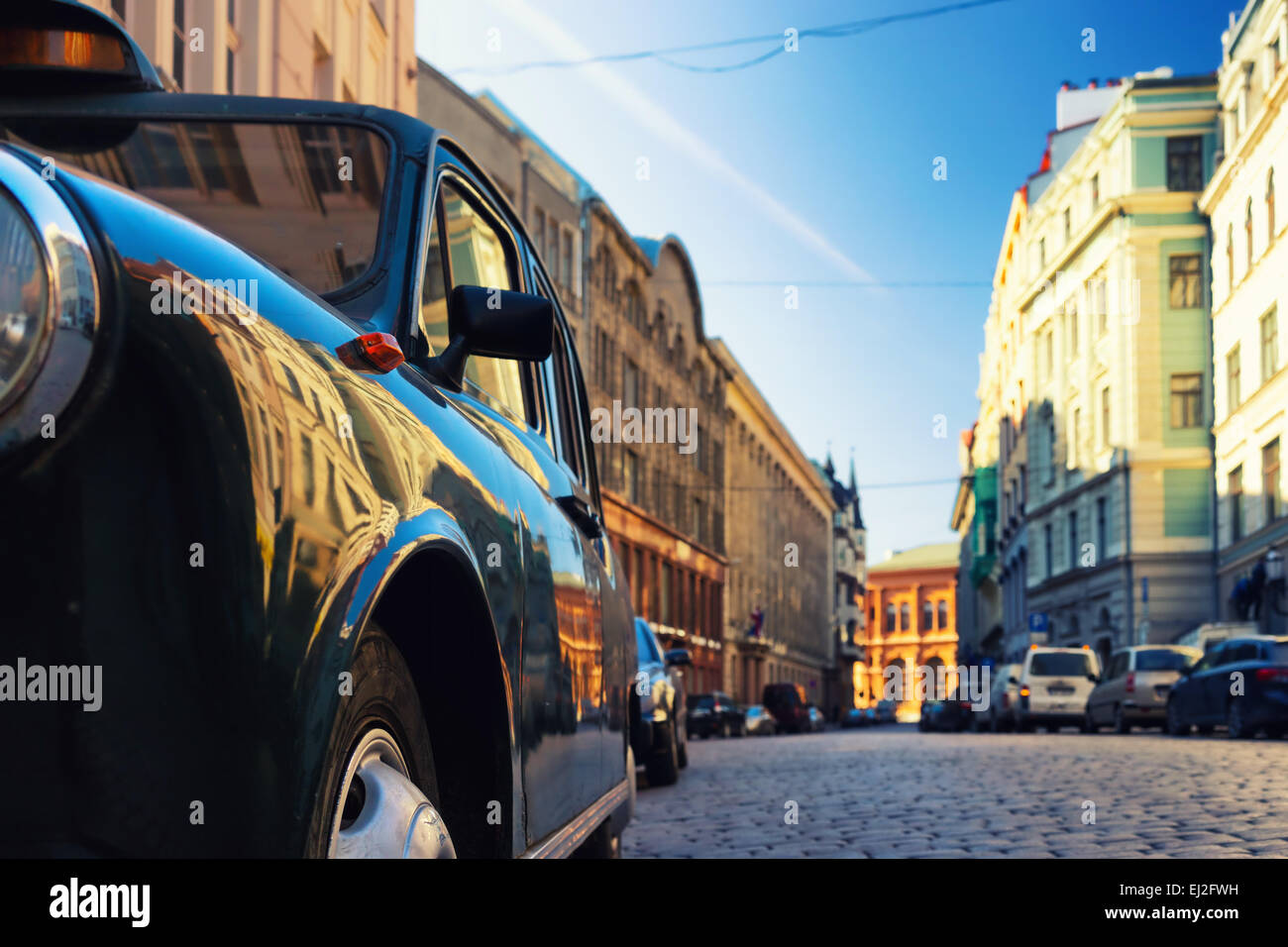 Taxi baltic taxi riga latvia hi-res stock photography and images - Alamy