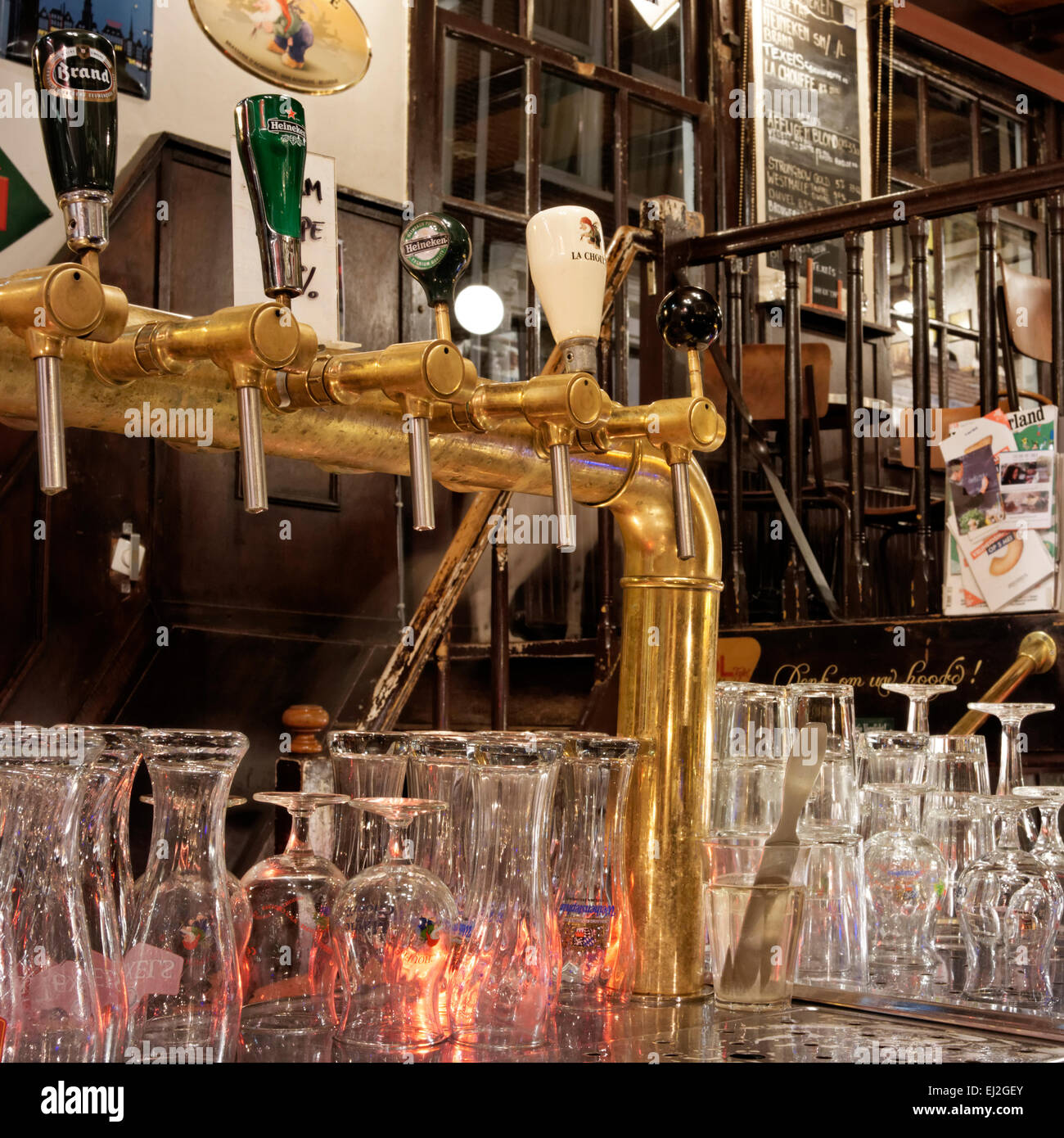 Bar in Amsterdam, Holland Stock Photo - Alamy