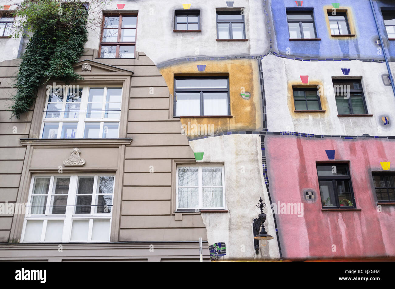 Hundertwasser House, Vienna, Austria Stock Photo - Alamy