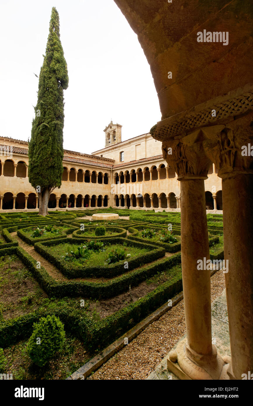 The interior of The Silos Abbey, Spain Stock Photo - Alamy