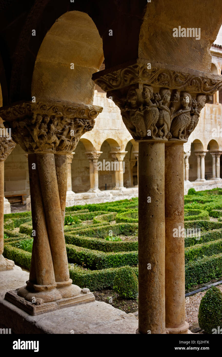 The interior of The Silos Abbey, Spain Stock Photo - Alamy