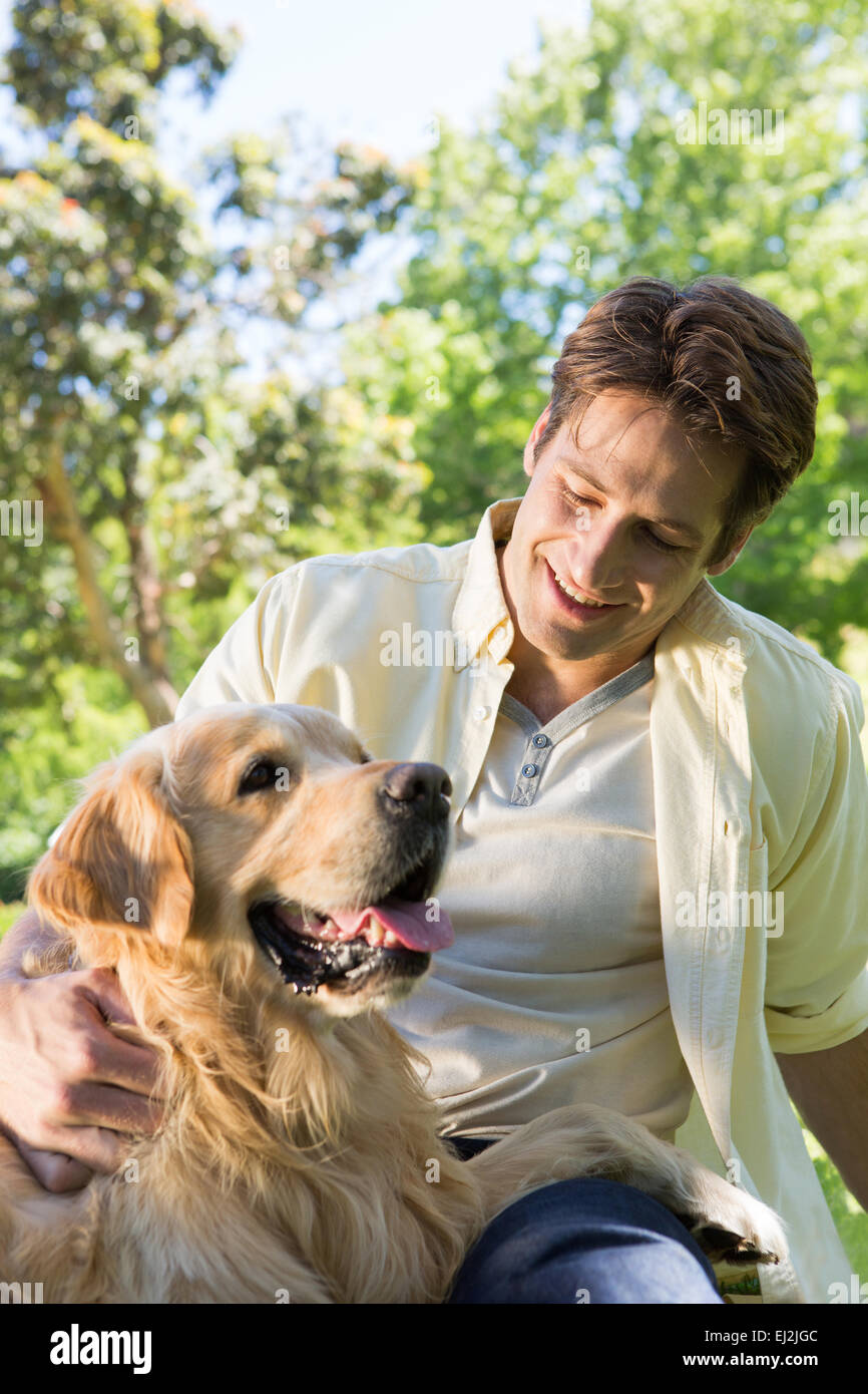 Happy man park hi-res stock photography and images - Alamy