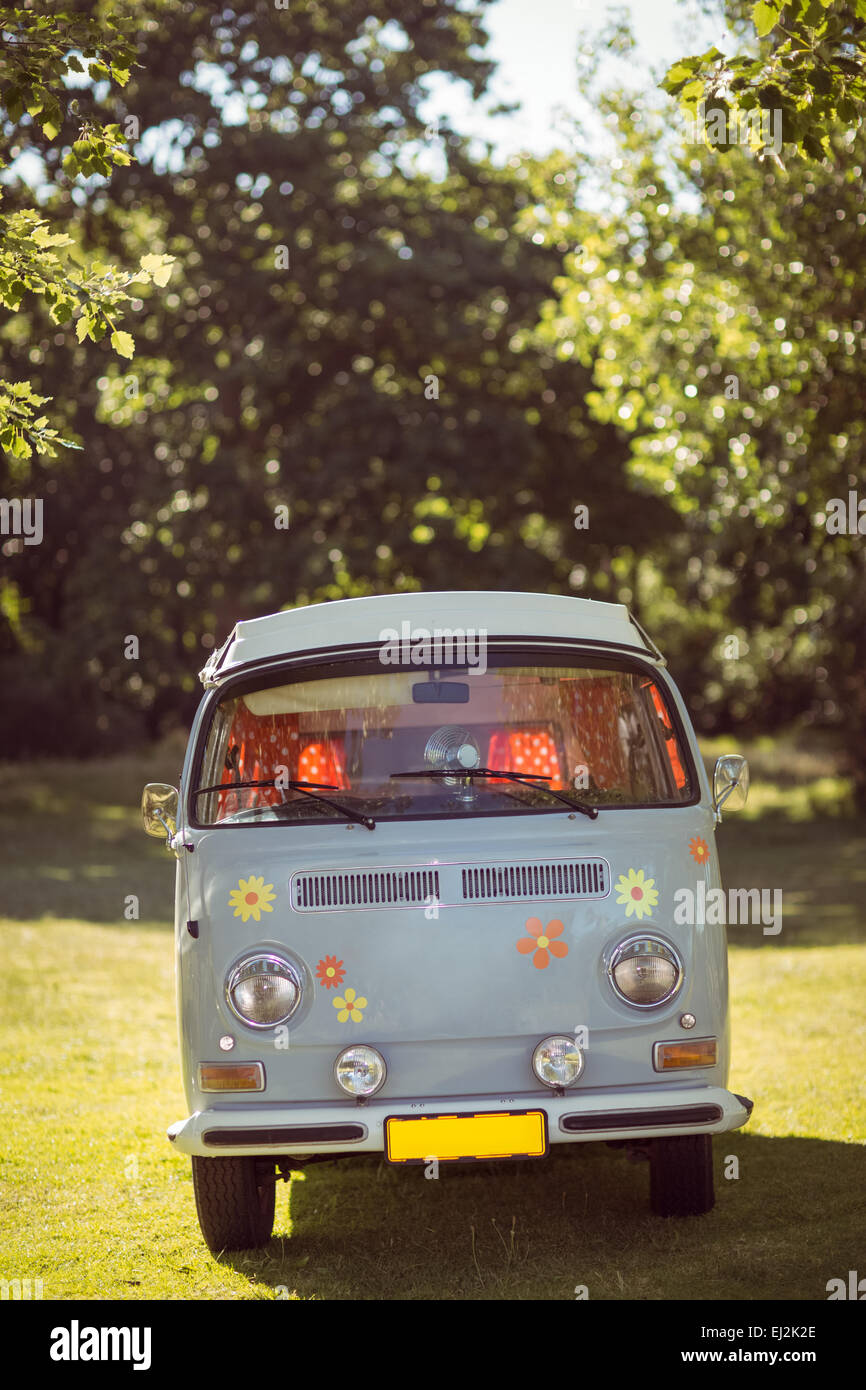 Retro camper van hi-res stock photography and images - Alamy