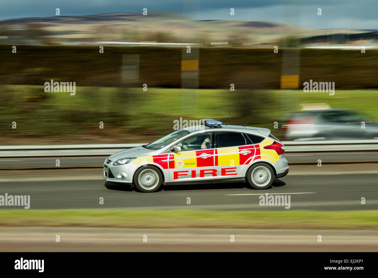 A Scottish Fire and Rescue Senior Officer`s "Response Car" speeding ...